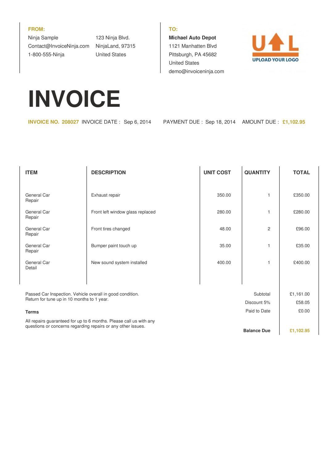 Free Invoice Templates: Find the Perfect Invoice Template for All Your ...