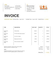 Logistics Company Invoice Template - Free Invoicing Software for Small ...