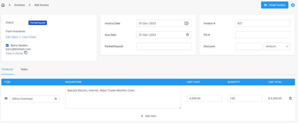 Product Overview - Invoice Ninja